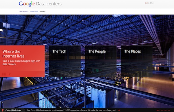 Googleのデータセンター内部を写真とストリートビューで公開 - ライブドアニュース