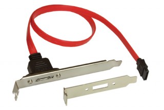 Serial ATAとeSATAを変換可能なPCブラケット型ケーブル - デザインってオモシロイ -MdN Design Interactive-